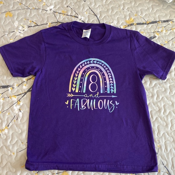 Shirts & Tops | 8 And Fabulous Kids Tshirt | Poshmark